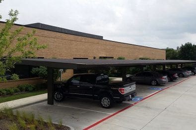 Commercial Carports and Covered Parking Structures