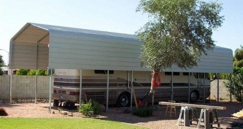 RV Carports & Metal RV Covers Manufactured by Absolute Steel